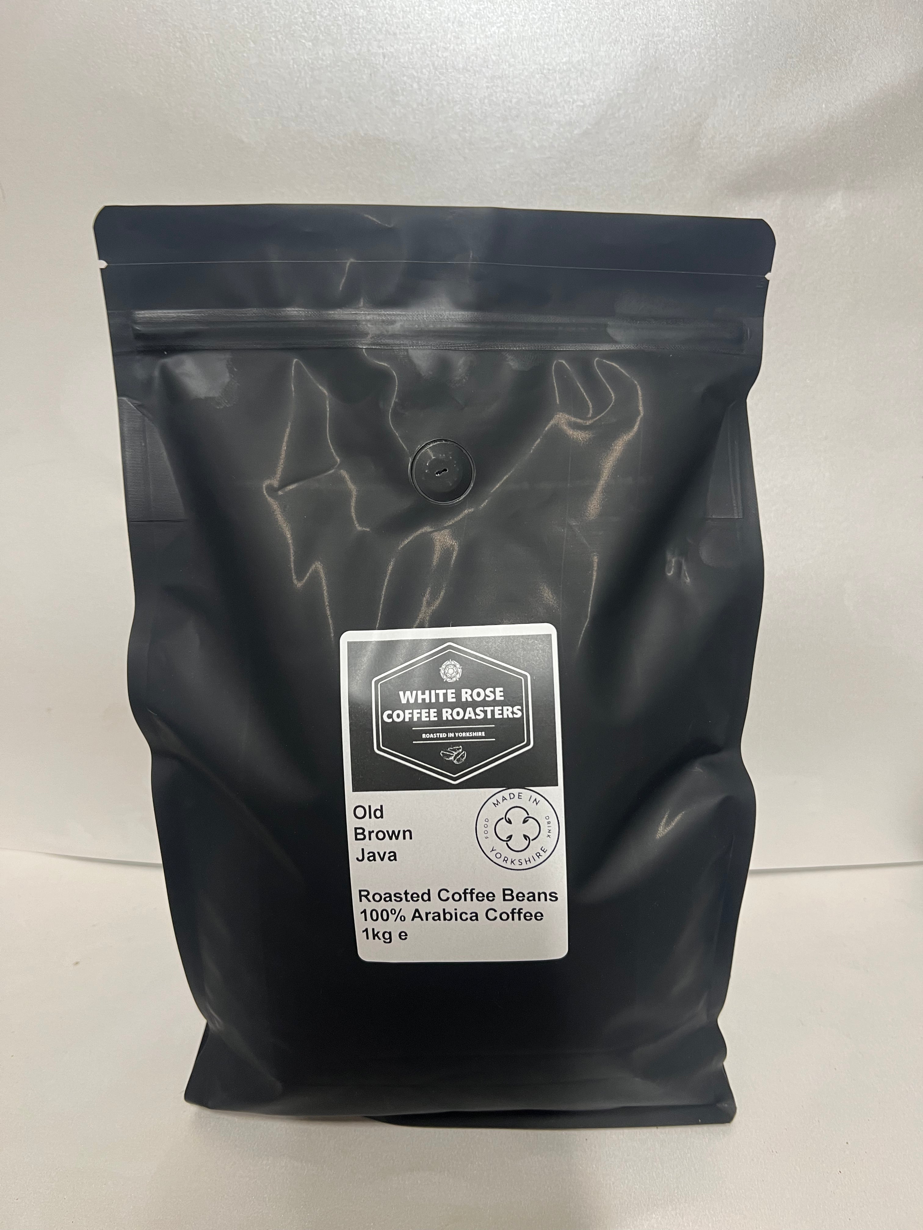 Old Brown Java Arabica Roasted Coffee – Pennine Tea and Coffee