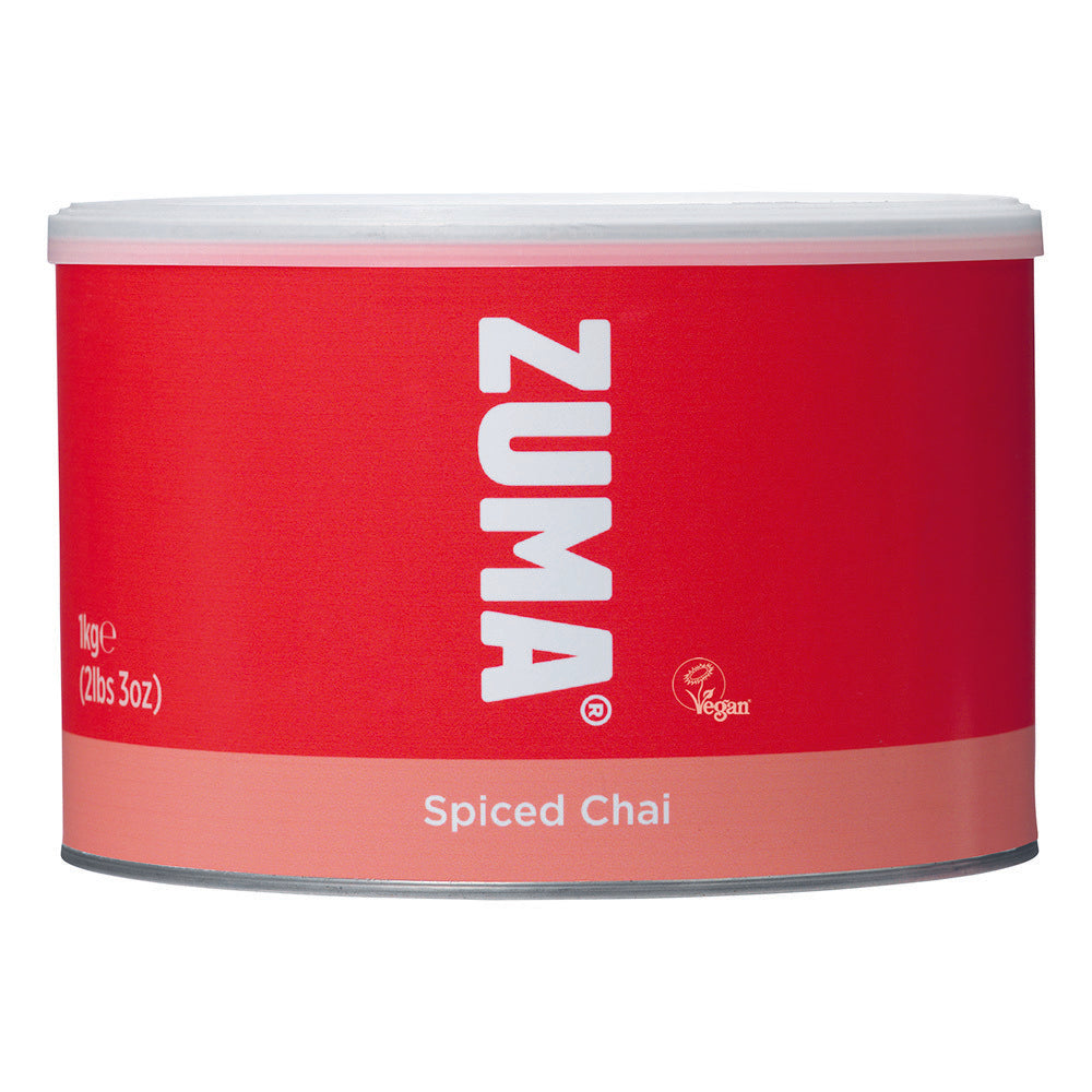 Zuma Spiced Chai Latte Vegetarian and Vegan Society Approved (1kg tub ...
